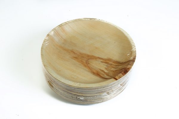 8” ROUND PALM LEAF PLATE – Regreen Biotech